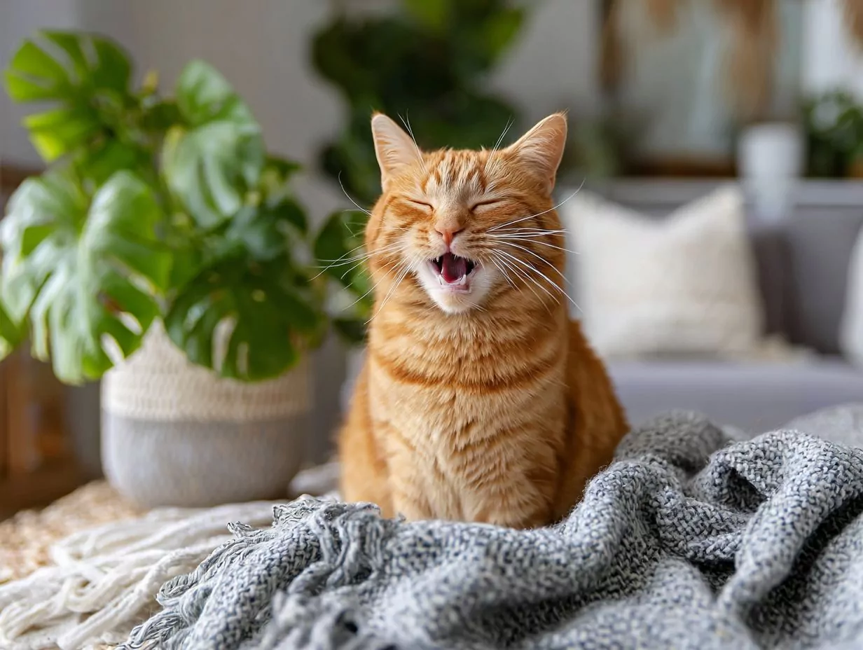Why Your Cat Sneezes: Common Causes and Solutions